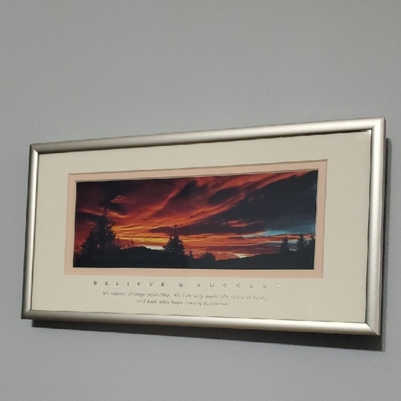 successories | Art | Denali National Park Sunset Landscape Framed Wall ...